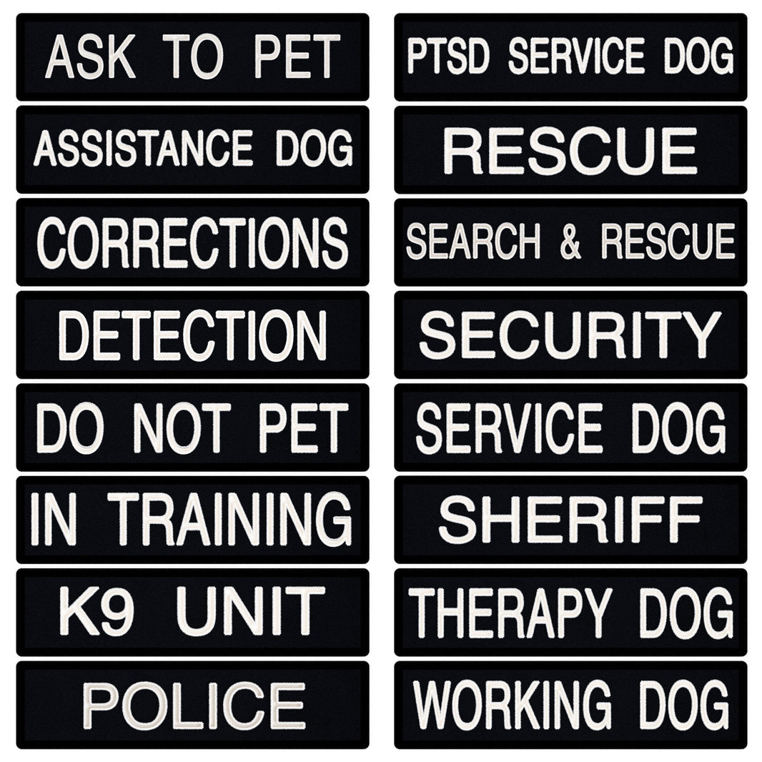 K9 Identification Badges – DogSport Gear